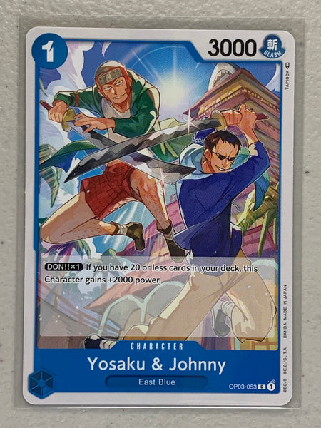 Yosaku & Johnny - OP03-053 C - One Piece Card Game Pillars of Strength – Slimline Hobbies