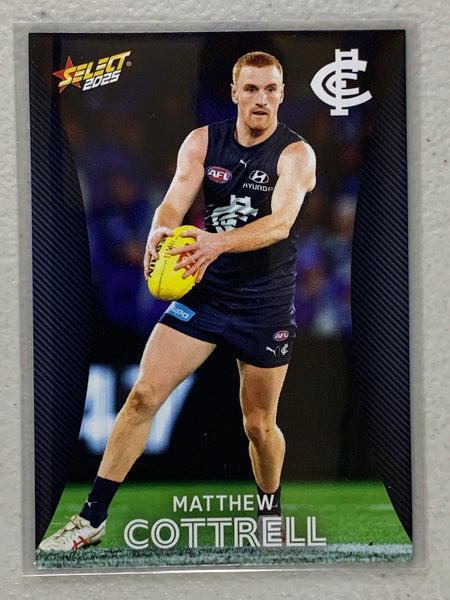 #024 Matthew Cottrell - Carlton - AFL Commons - 2025 AFL Footy Stars – Slimline Hobbies