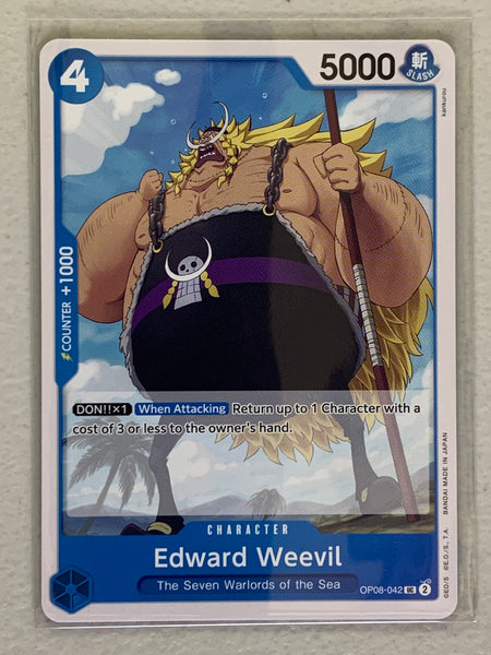 Edward Weevil - OP08-042 UC - One Piece Card Game Two Legends OP-08 – Slimline Hobbies