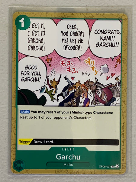 Garchu - OP08-037 UC - One Piece Card Game Two Legends OP-08 – Slimline Hobbies