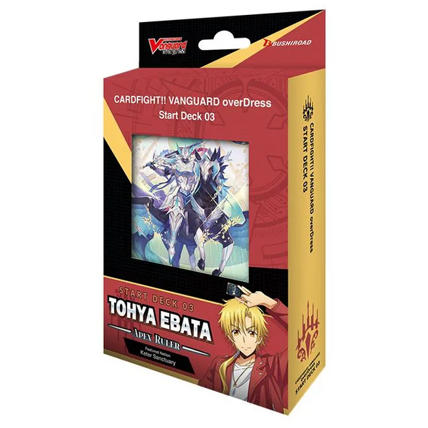 Cardfight Vanguard Overdress D-SD03 - Tohya Ebata Apex Ruler Start Dec – Slimline Hobbies