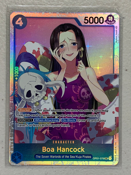 Boa Hancock - OP01-078 SR - One Piece Card Game Romance Dawn OP-01 ...