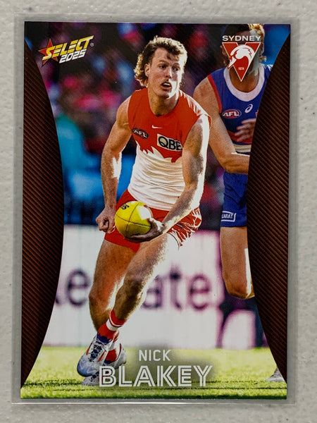 #166 Nick Blakey - Sydney Swans - AFL Commons - 2025 AFL Footy Stars ...