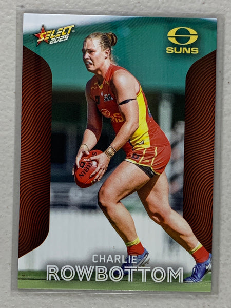 #215 Charlie Rowbottom - Gold Coast Suns - AFLW Commons - 2025 AFL Foo ...