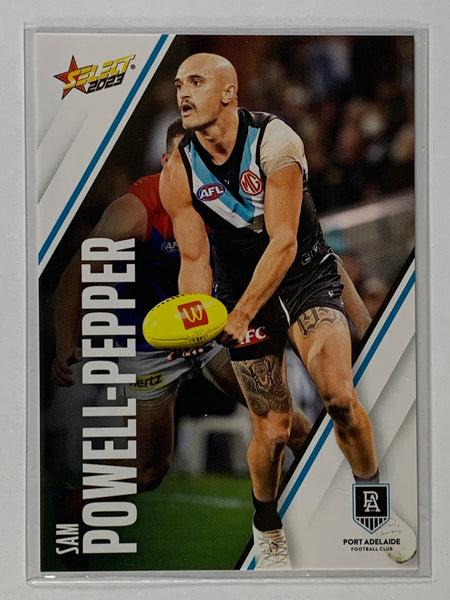 #129 Sam Powell-Pepper - Port Adelaide Power - AFL Base - 2023 AFL Foo ...
