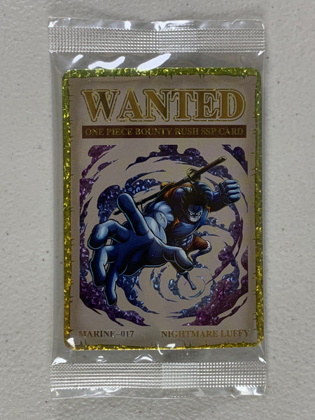 Nightmare Luffy - MARINE-017 - Top Card Coka Mystery Blind Box Set ...