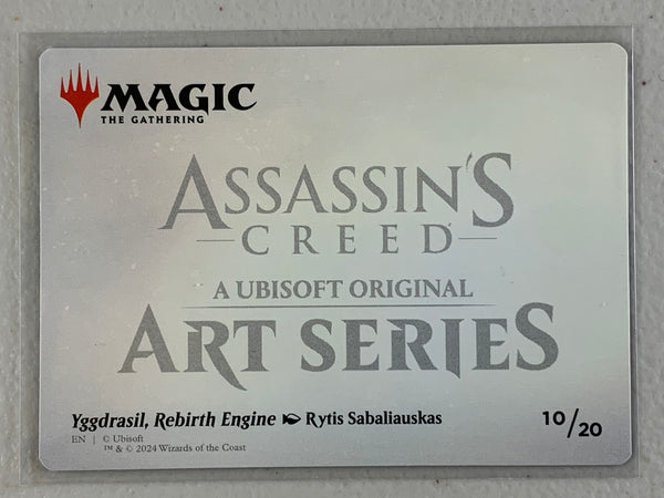 Yggdrasil, Rebirth Engine Art Card - 10/20 - Magic Universes Beyond: A ...