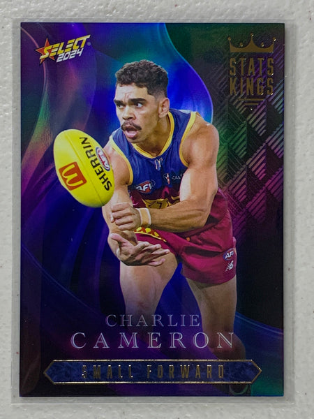 #SK009 Charlie Cameron - Brisbane Lions - Stats Kings - 2024 AFL Footy ...
