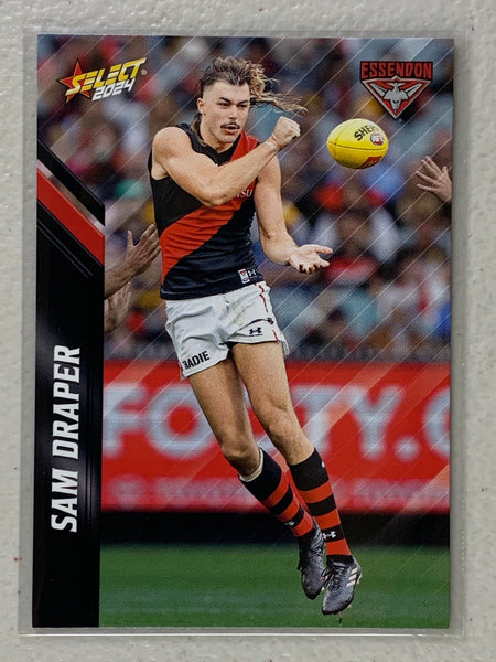 #041 Sam Draper - Essendon Bombers - AFL Common - 2024 AFL Footy Stars ...