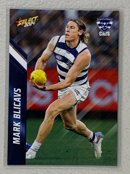 #061 Mark Blicavs - Geelong Cats - AFL Common - 2024 AFL Footy Stars ...