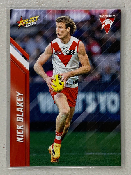 #151 Nick Blakey - Sydney Swans - AFL Common - 2024 AFL Footy Stars ...