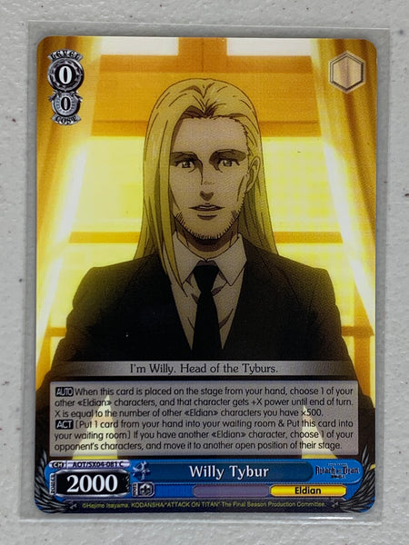 Willy Tybur - AOT/SX04-081 C - Weiss Schwarz Attack on Titan Final Sea ...