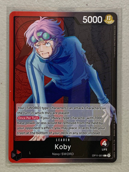 Koby - OP11-001 L - One Piece A Fist of Divine Speed OP-11 – Slimline ...