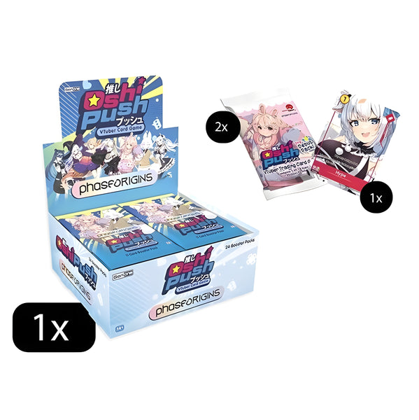 Oshi Push TCG: Gen One Retail Booster Box – Slimline Hobbies